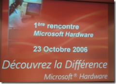 Microsoft Hardware: les produits 2006-2007 – GeekMag